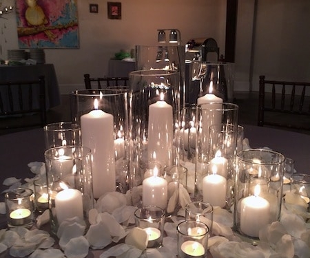 Wedding Candelabra hire | Centrepieces and more
